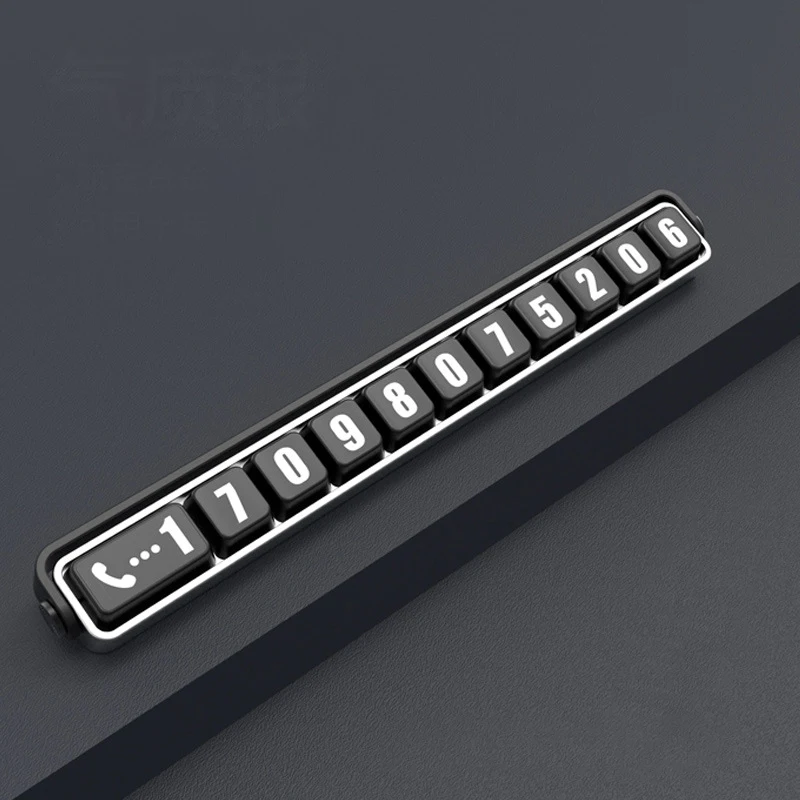 Araba-telefon-numaras-kart-ge-ici-Park-kart-plaka-telefon-numaras ...