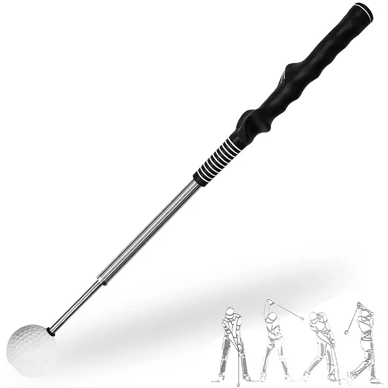 SwingMaster Pro: Golf Swing Trainer Stick für Anfänger – Einziehbar ...