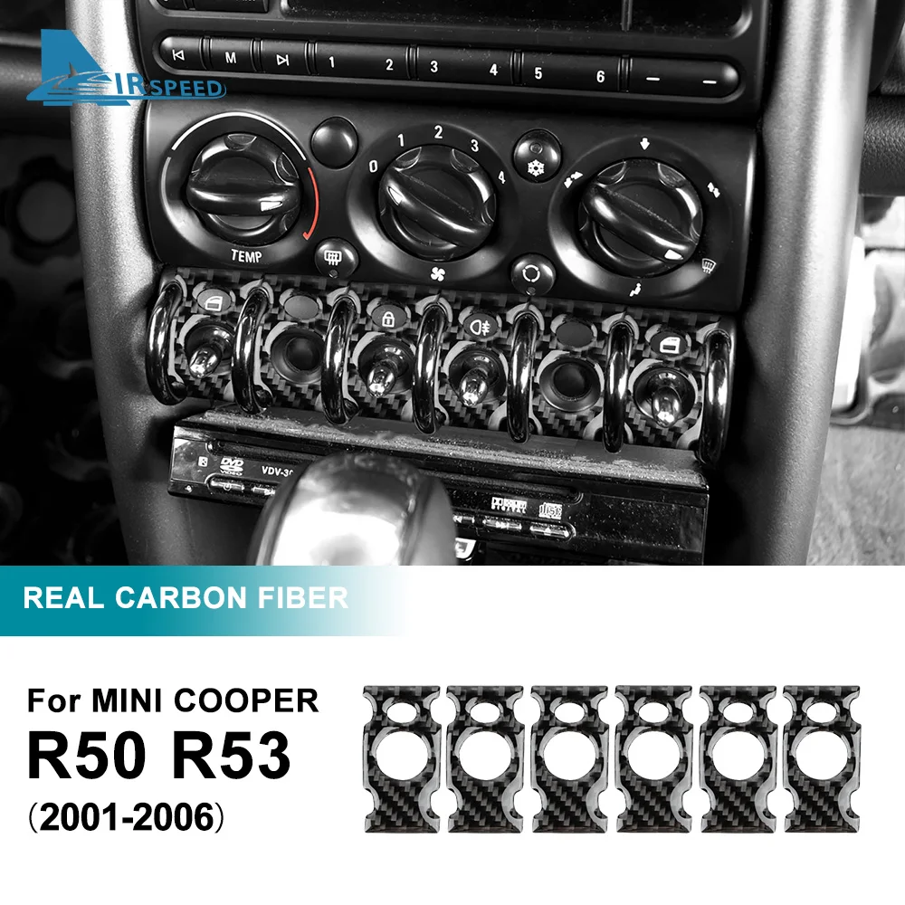 AIRSPEED-Central-Control-Headlight-Door-Switch-Panel-Sticker-for-Mini ...