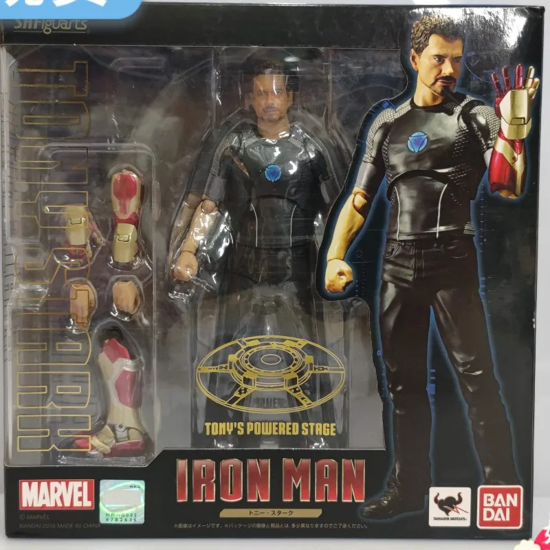 Anime-Action-Figure-Bandai-orijinal-Model-seti-Iron-demir-adam-Tony ...