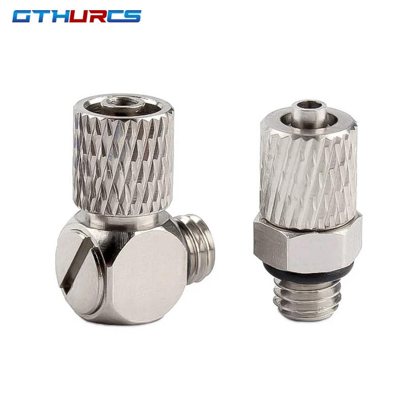 Mini accesorio de tubería neumática de 5 piezas, conector rápido M3, rosca de M5, manguera de ...