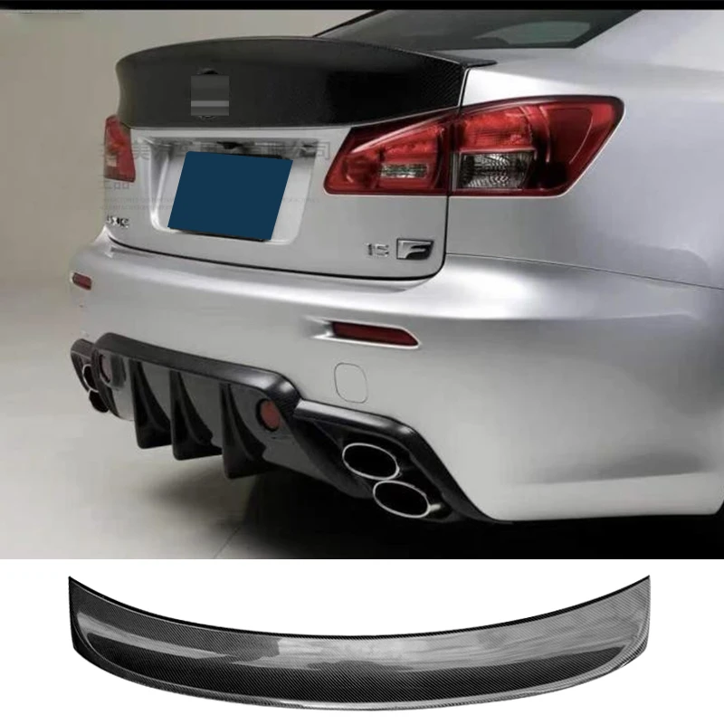 Real-Carbon-Spoiler-for-Lexus-IS-250-2006-2012-Year-IS300-Rear-Ducktail ...