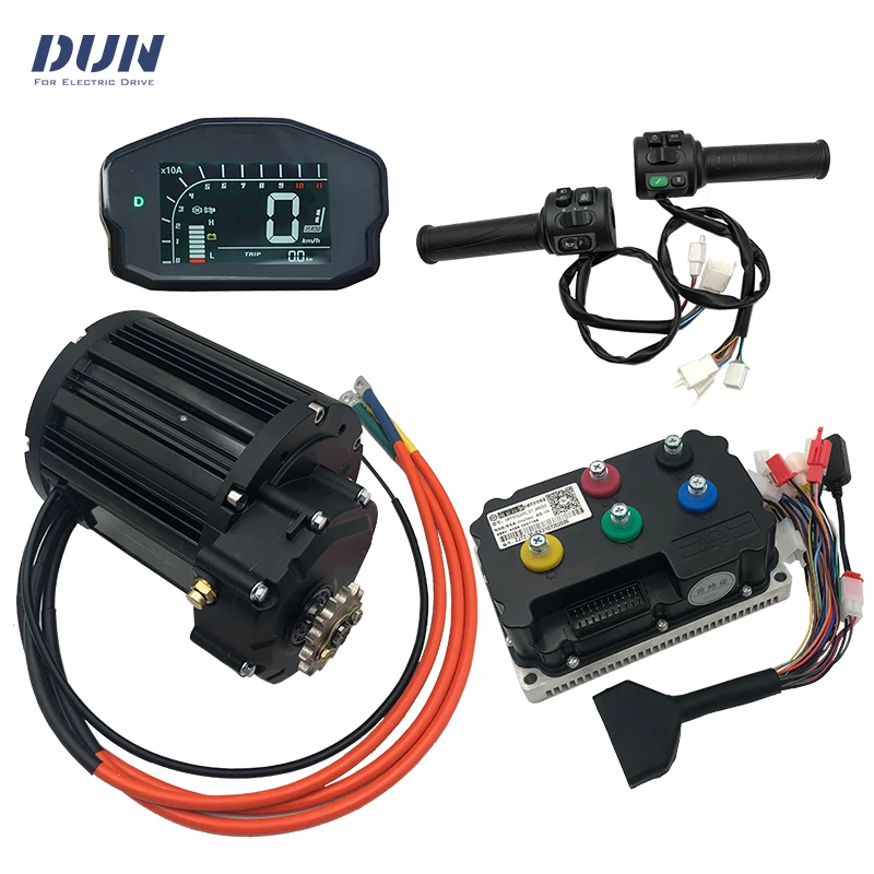 QS138 4KW V3 Mid-Drive QS Motor Kits With FarDriver ND72530/ND84530 ...