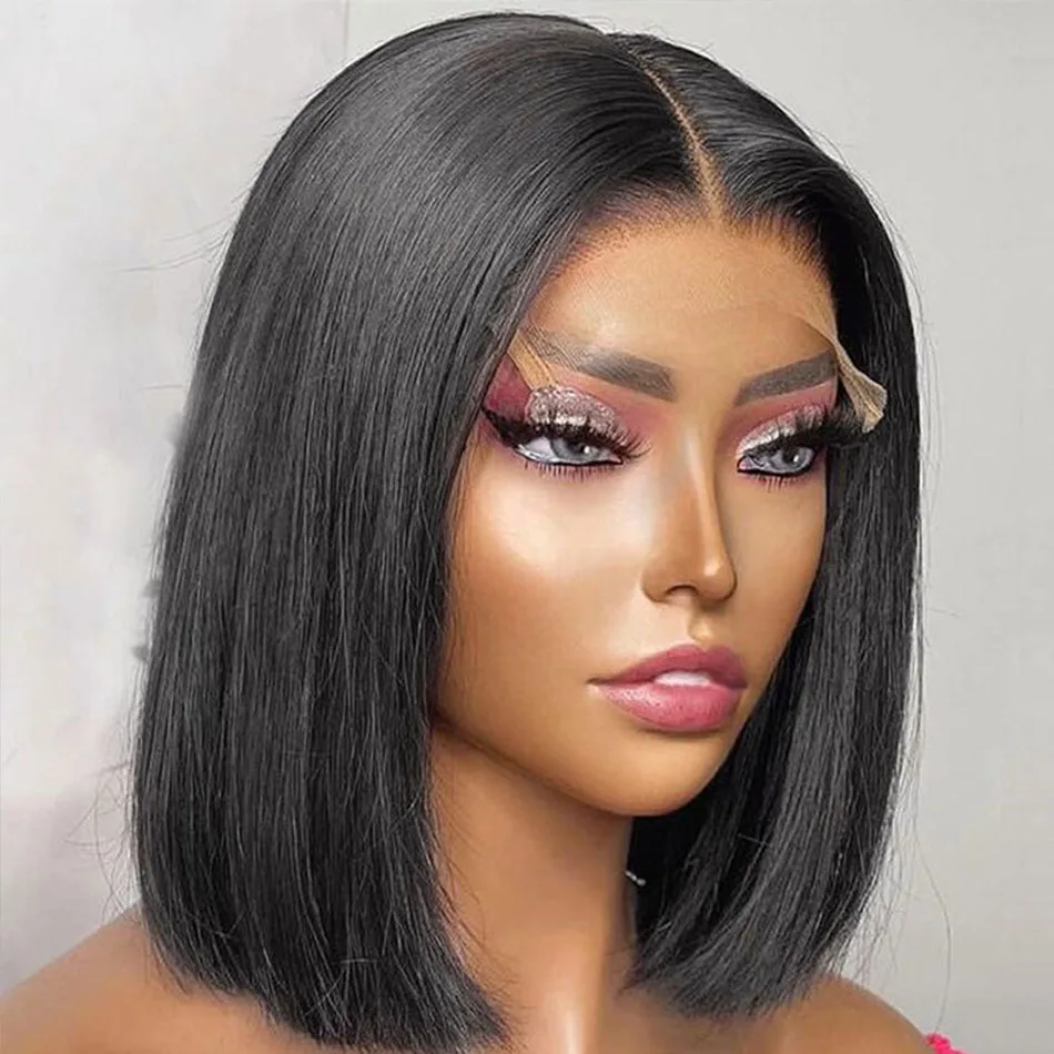 Cheap-Bob-Bone-Straight-Brazilian-Human-Hair-Wig-Sale-Free-Shipping ...