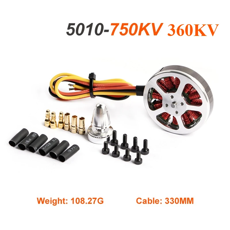 6Pcs 5010 360KV/750kv High Torque Brushless Motors 6Pcs 40A OPTO 2-6S ...