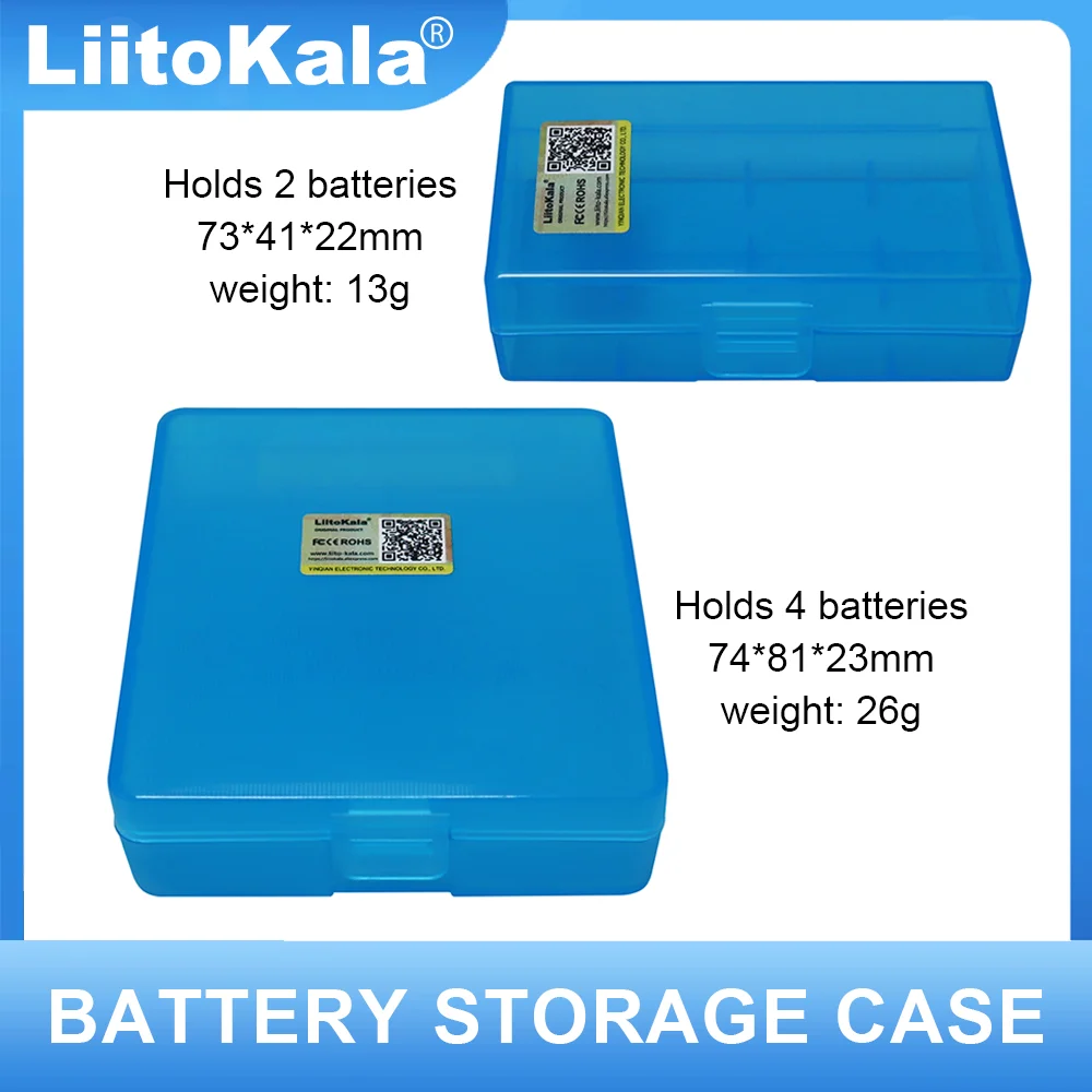 18650-Battery-Storage-18650-Battery-Box-Holder-Box-Can-Hold-2-18650-4 ...