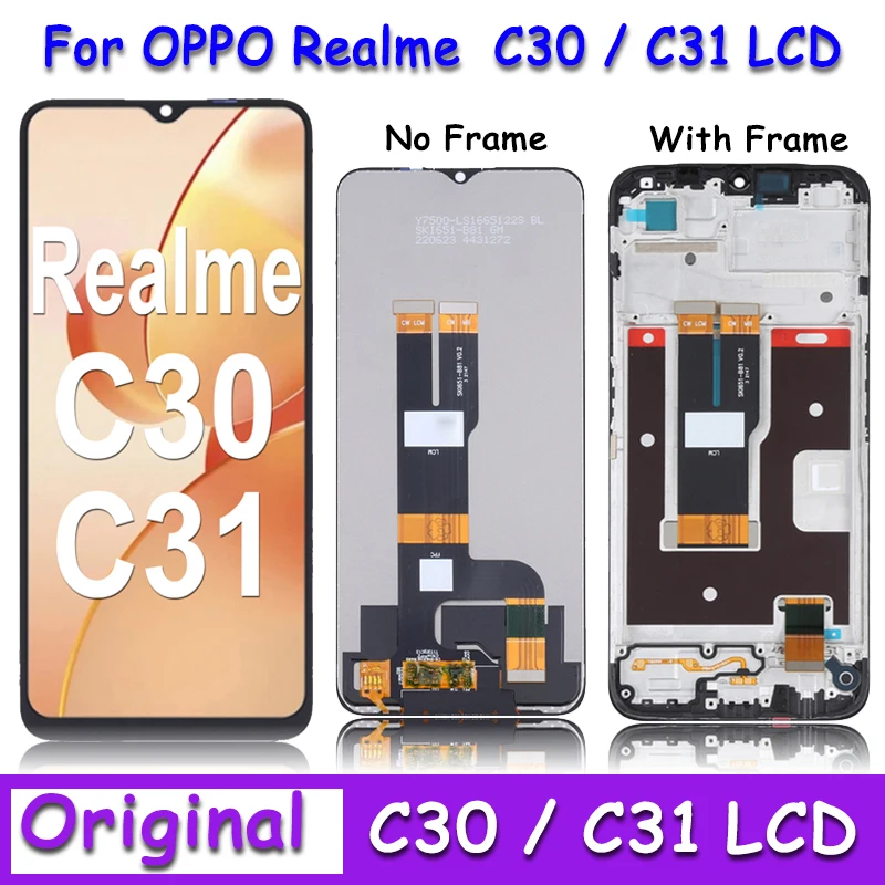 6-5-Original-For-OPPO-Realme-C30-LCD-RMX3581-LCD-Display-Screen-Touch ...