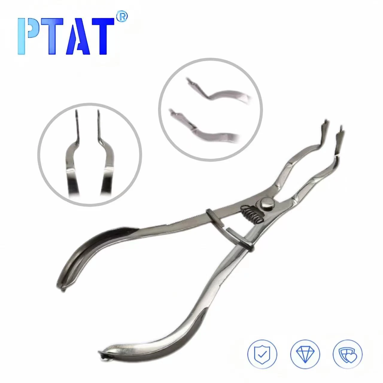 Rubber Dam Clamps Ivory Clamp Forceps Dental Restorative Instruments ...
