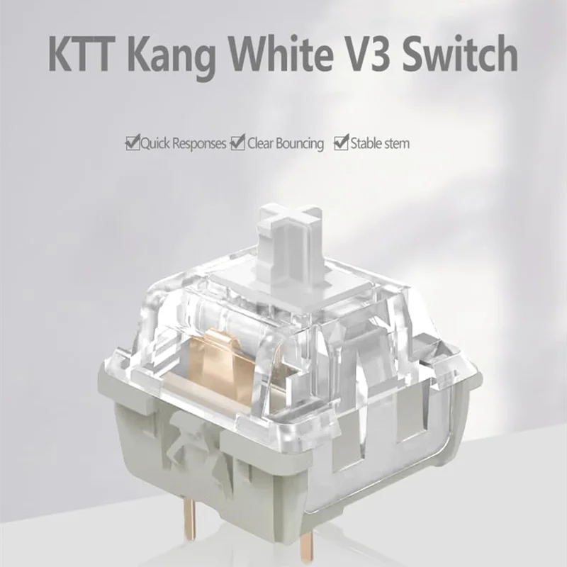 KTT-Kang-White-Switch-V3-Linear-40g-MX-Switch-for-Mechanical-Keyboard ...