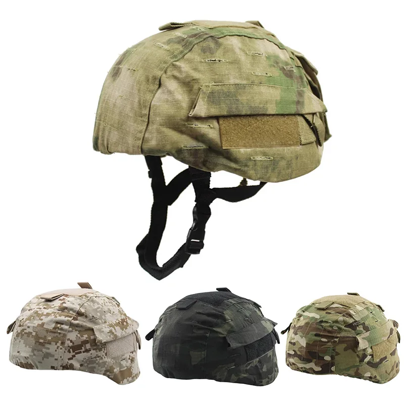 Tactical-helmet-cover-suitable-with-NVG-battery-bag-helmet-cloth-for ...