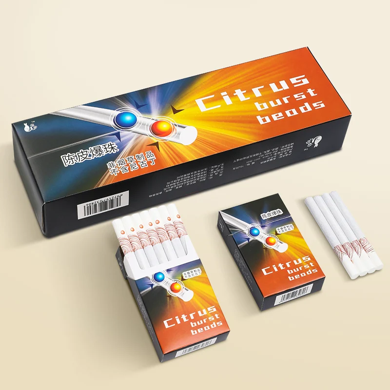 Fruit Flavor Tea Smoke Healthy Cigarettes 100% Nicotine Free Tea ...