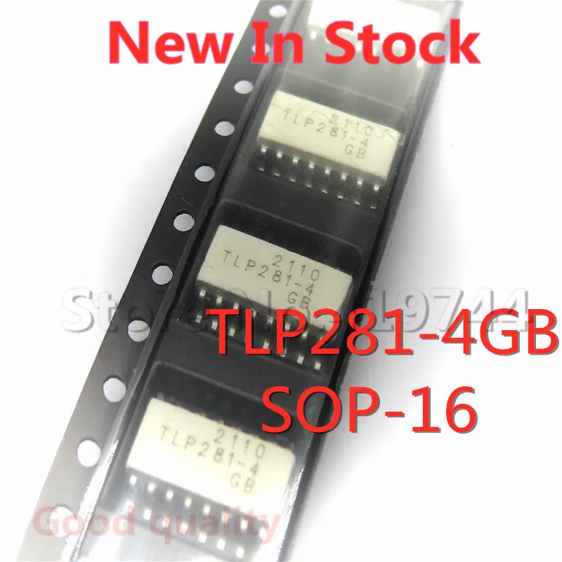 10PCS/LOT TLP281 4 TLP281 4GB TLP281 SOP 16 SMD Photocoupler In Stock ...