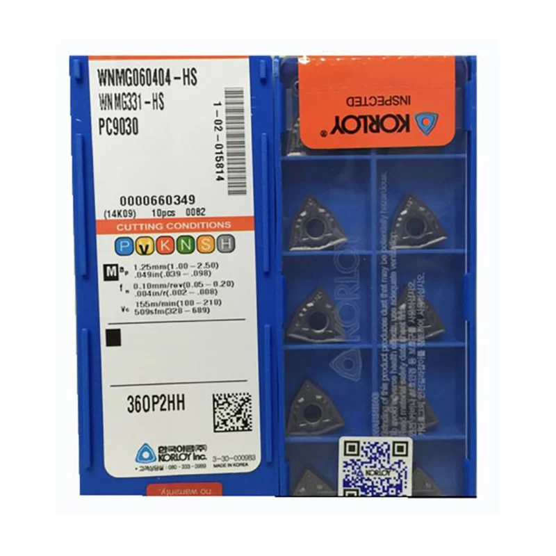 WNMG060404-HS WNMG060408 PC9030 Carbide Inserts WNMG 060404 060408 ...