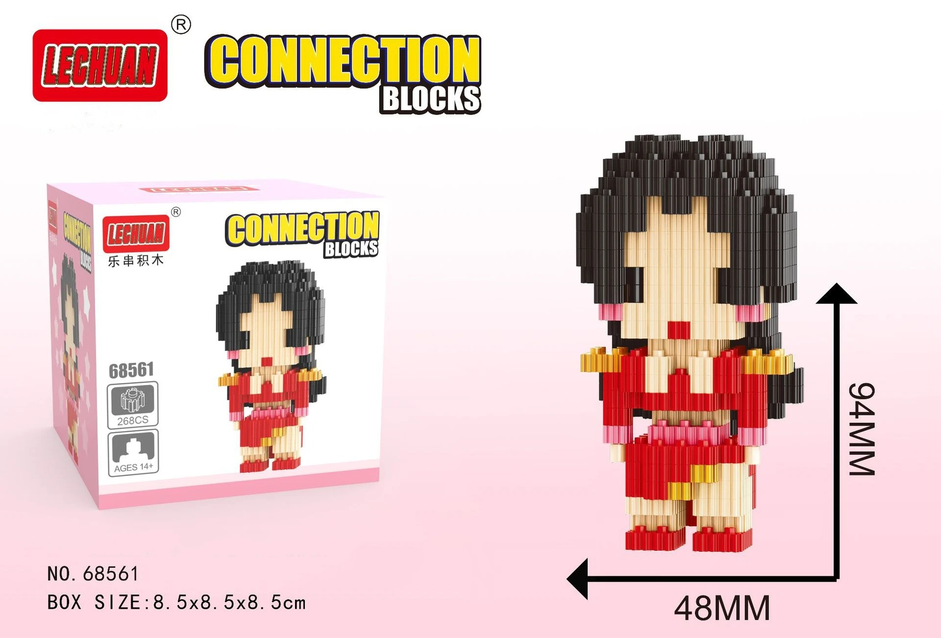 Bloques de construcción de microdiamantes Miniso Luffy Chopper ...