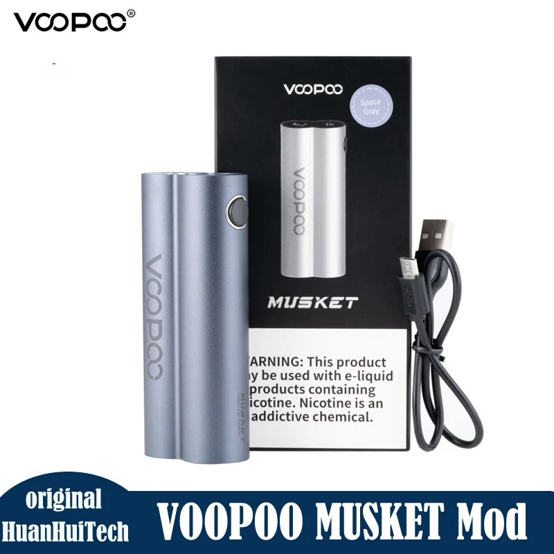 Original VOOPOO MUSKET Vape Mod 120W Power GENE.TT Chip Fits For PnP ...
