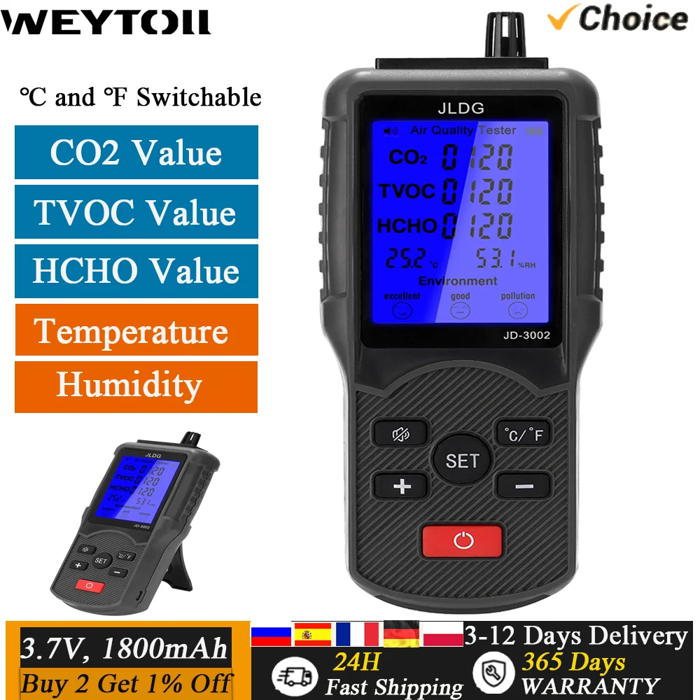 JD-3002-Air-Quality-Detector-CO2-HCHO-TVOC-Temperature-Humidity ...