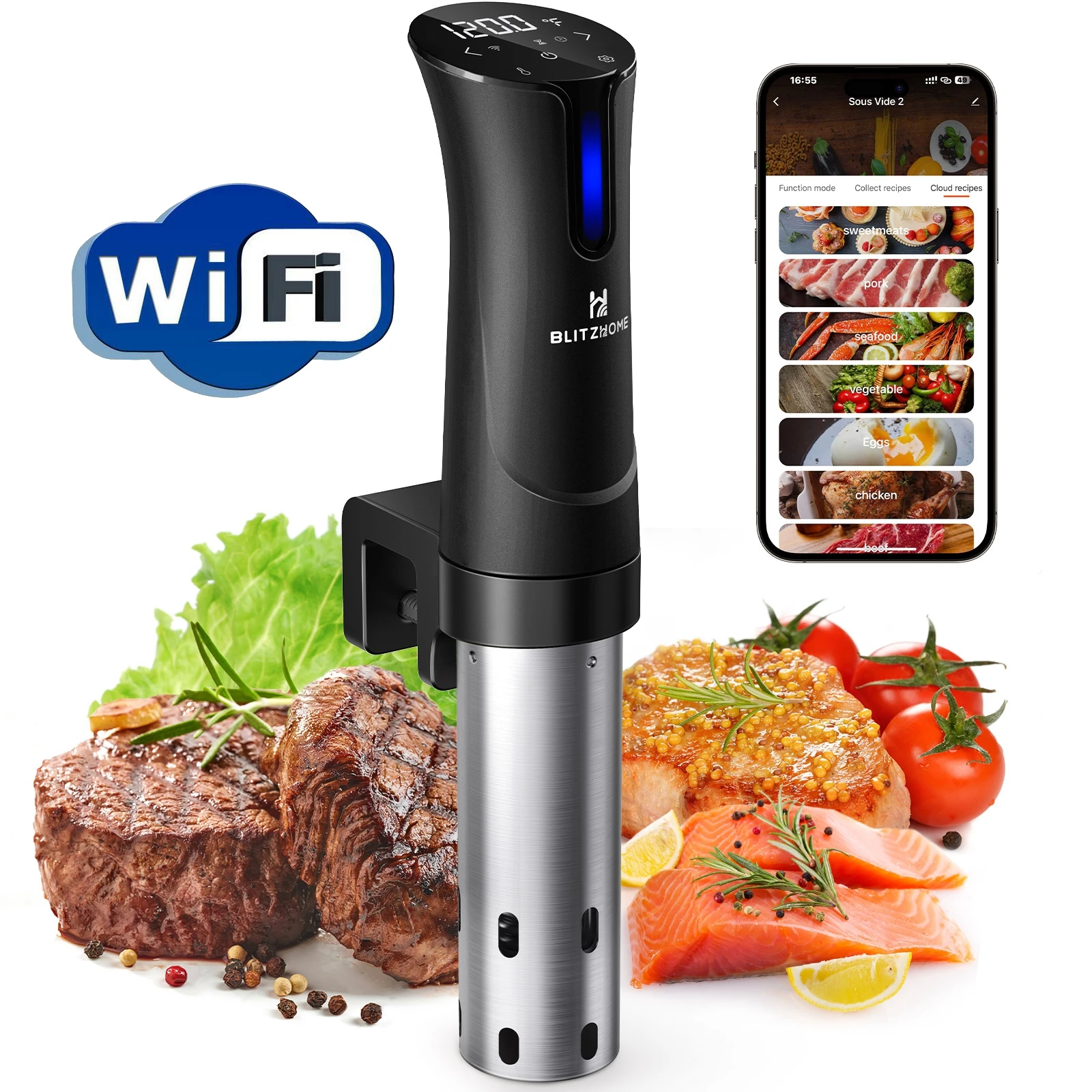 BlitzHome-Sous-Vide-Cooker-Home-Appliance-Thermal-Immersion-Circulator ...