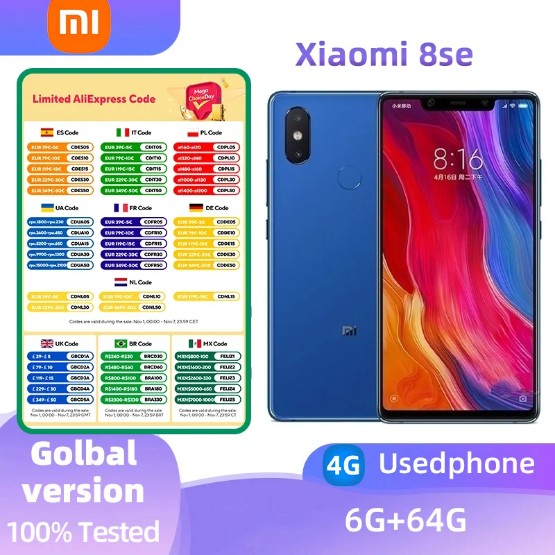 Xiaomi-8se-4G-Android-5-88-inch-RAM-6G-ROM-64G-Qualcomm-Snapdragon-710-Used-phone.jpg