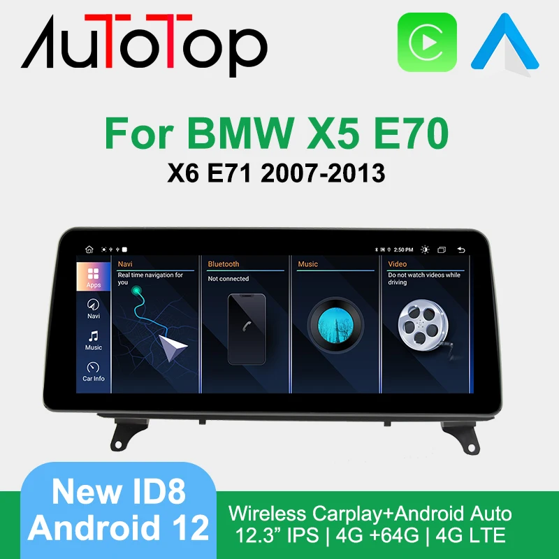 AUTOTOP-12-3-1920-720P-IPS-Screen-Car-Radio-Android-12-For-BMW-X5-E70 ...