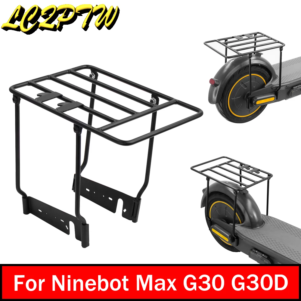 Thicken-Steel-Folded-Rear-Storage-Shelf-for-Segway-Ninebot-Max-G30 ...