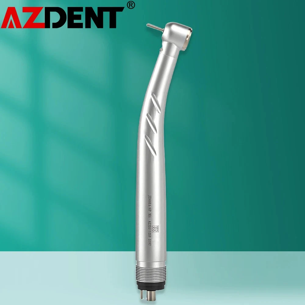 2-4-Holes-AZDENT-Dental-LED-High-Speed-Handpiece-Standard-Head-Push ...
