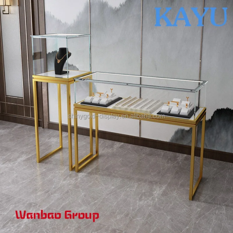 Jewelry Display Glass Table