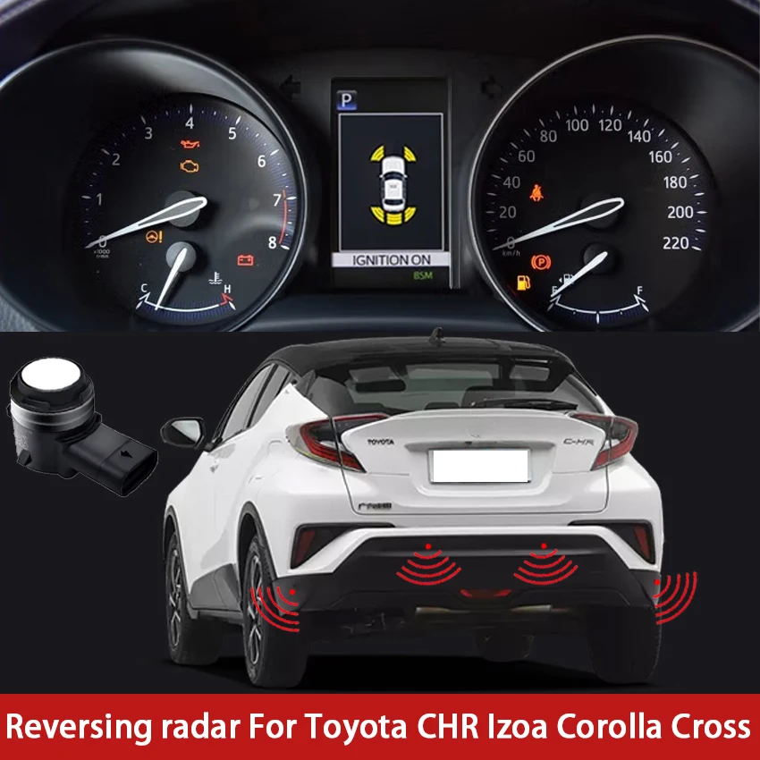 Car-Parking-Sensor-Front-Rear-Reversing-Radar-Assistance-Backup-Radar ...