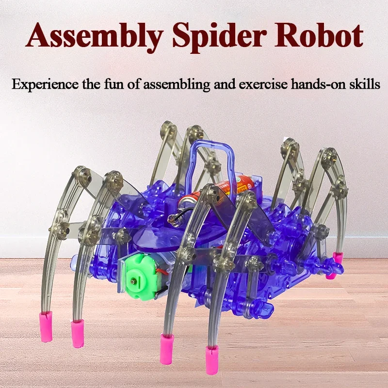 Spider-Robot-Mechanical-Eight-legged-Electric-Crawling-Primary-and ...