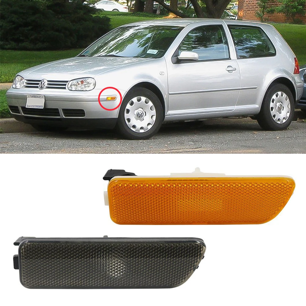 Car-Front-Bumper-Side-Marker-Lights-Indicators-Left-Right-Turn-Signal ...