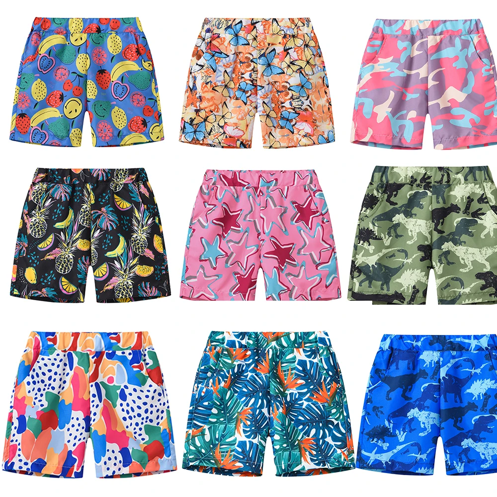 2024-Summer-Baby-Boys-Girls-Swimming-Trunks-For-2-8Years-Kids-Beach ...