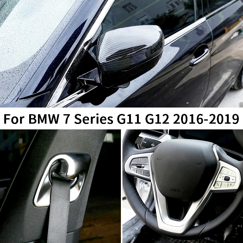 For-BMW-7-Series-G11-G12-16-20-Door-Handle-Center-Gear-Shift-Panel ...