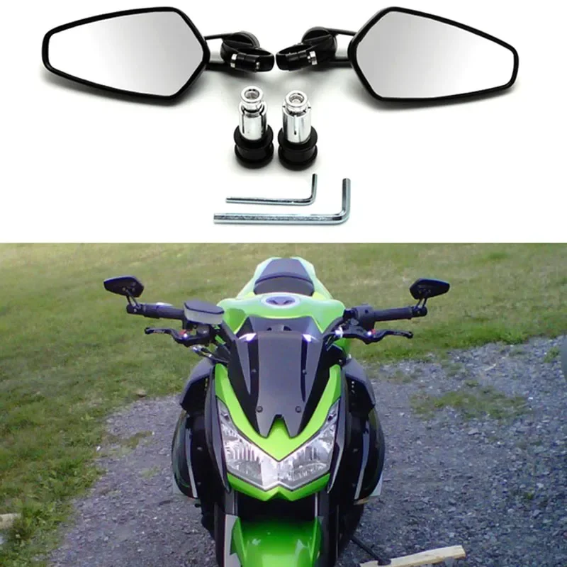1-Pairs-7-8-Handle-Bar-End-Mirrors-For-2014-2015-2017-2018-2019-Honda ...