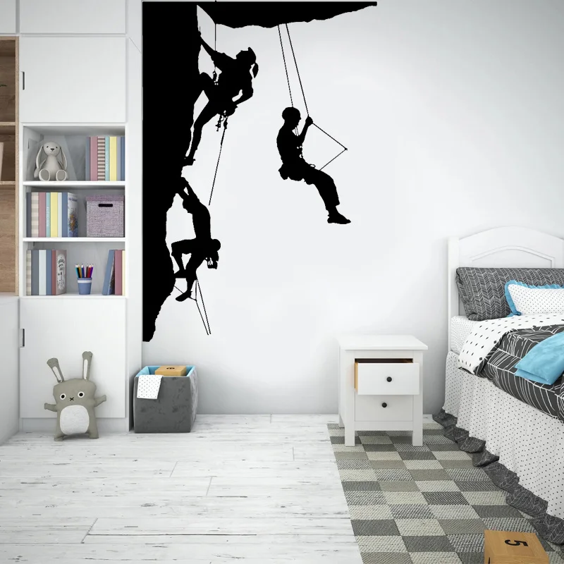 Rock Climbing Wall Wallpaper