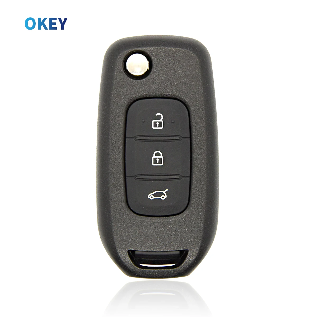 Okey Remote Car Key Shell 3 pulsanti per Renault Megane III Dacia ...