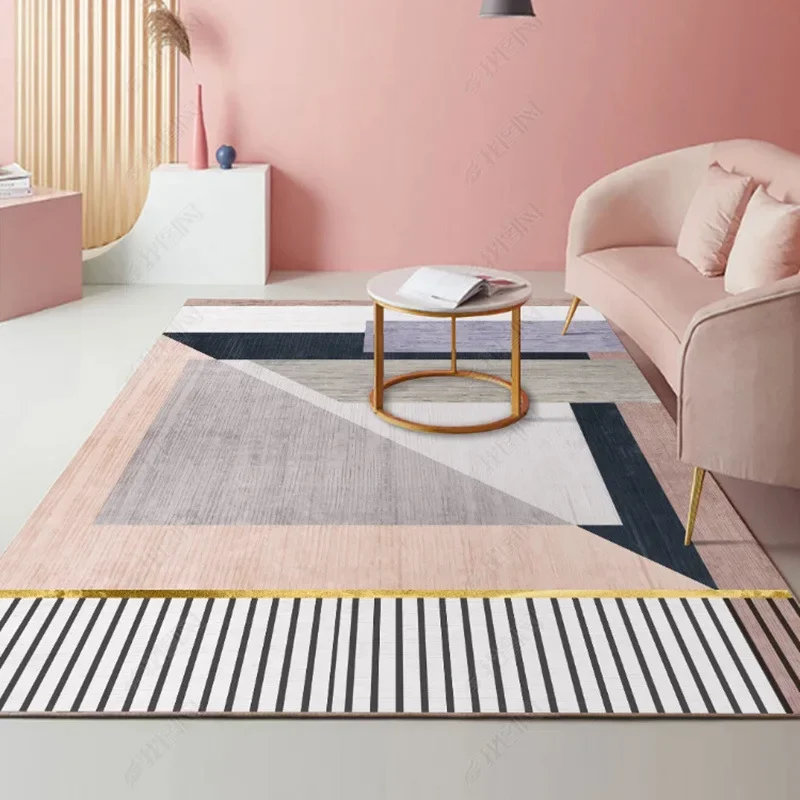 Luxury-Nordic-Home-Pink-Carpets-for-Living-Room-Bedroom-Decorative ...