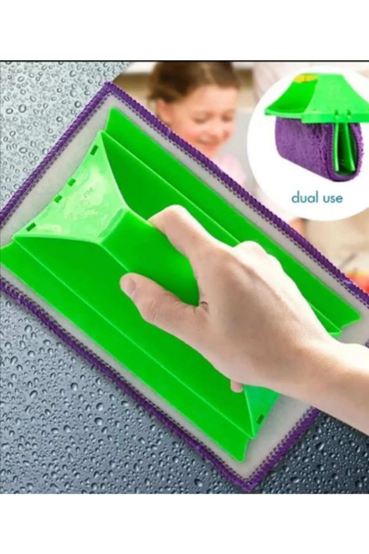 2-Pcs-Microfiber-Hand-Mob-Folding-Portable-Wash-Cloth-Pink-Flexible ...