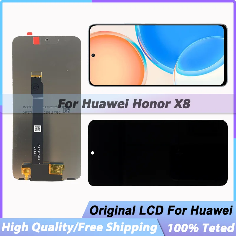 6.7 Inch X8 Display For Huawei Honor X8 Lcd Touch Screen Digitizer TFY LX1 TFY LX2 TFY LX3 ...