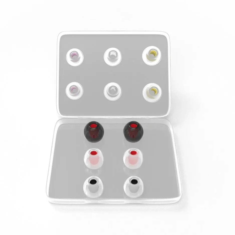 7HZ H07 H08 Silicone Eartip 1Pair (2pcs) /6Pairs (12pcs) L M S Size In ...