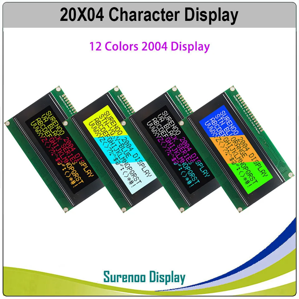 English-japanese 204 20x4 2004 Character Lcd Module Display Screen Lcm ...