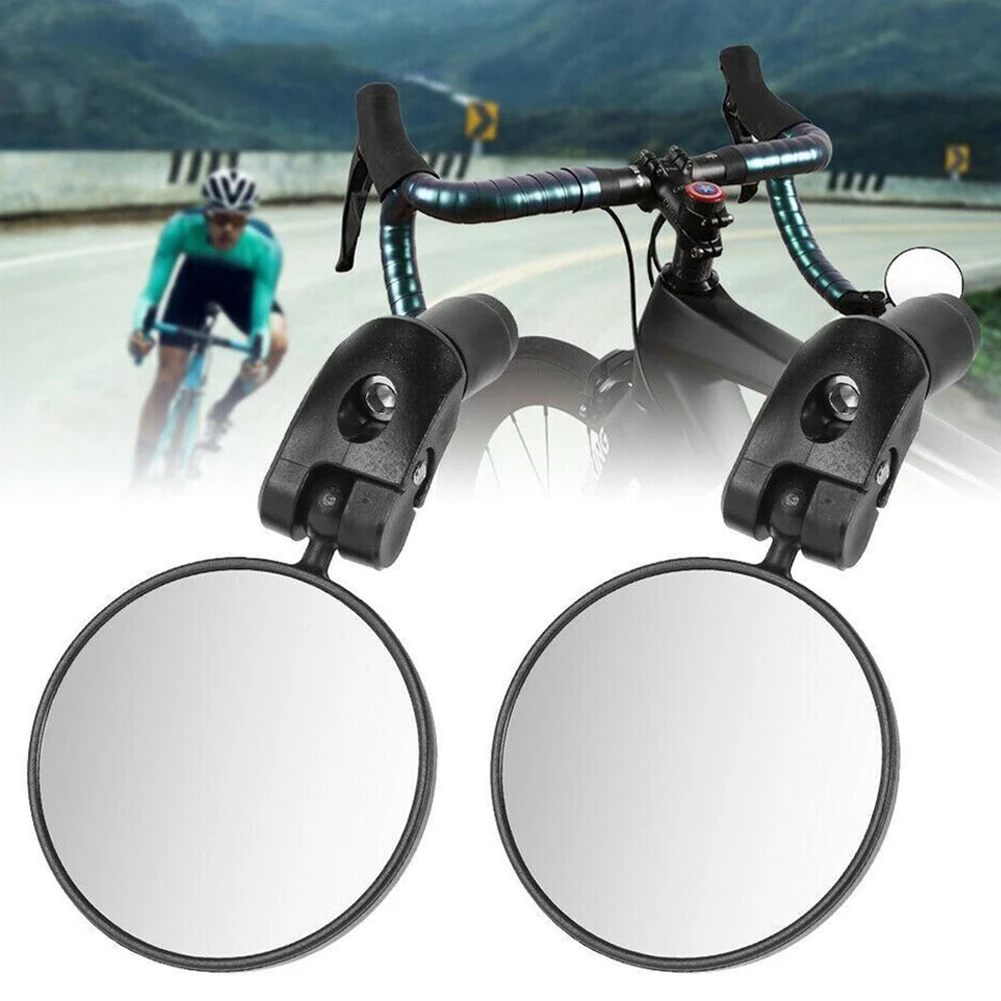 2Pcs-Bicycle-Rearview-Mirror-360-Rotate-Wide-Angle-Cycling-Handlebar ...