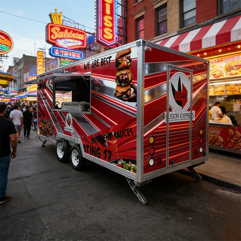 Vintage Style Popcorn and Candy Cart Mobile Concession Trailer for ...
