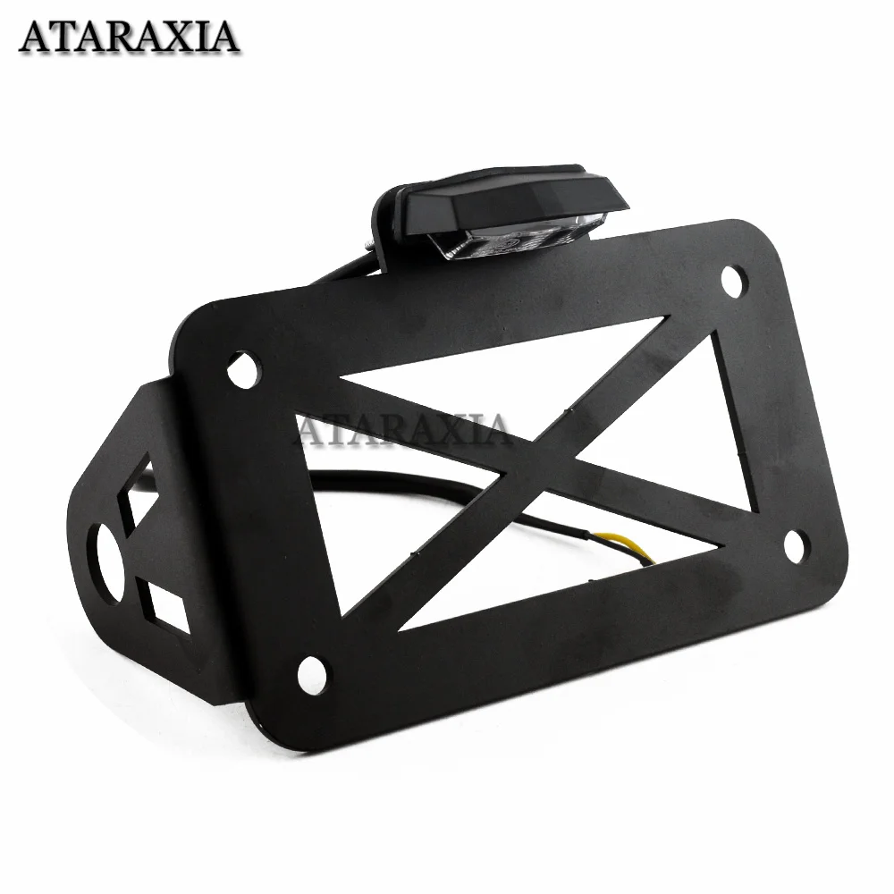 Universal Side Mount Motorcycle Registration License Plate Holder ...