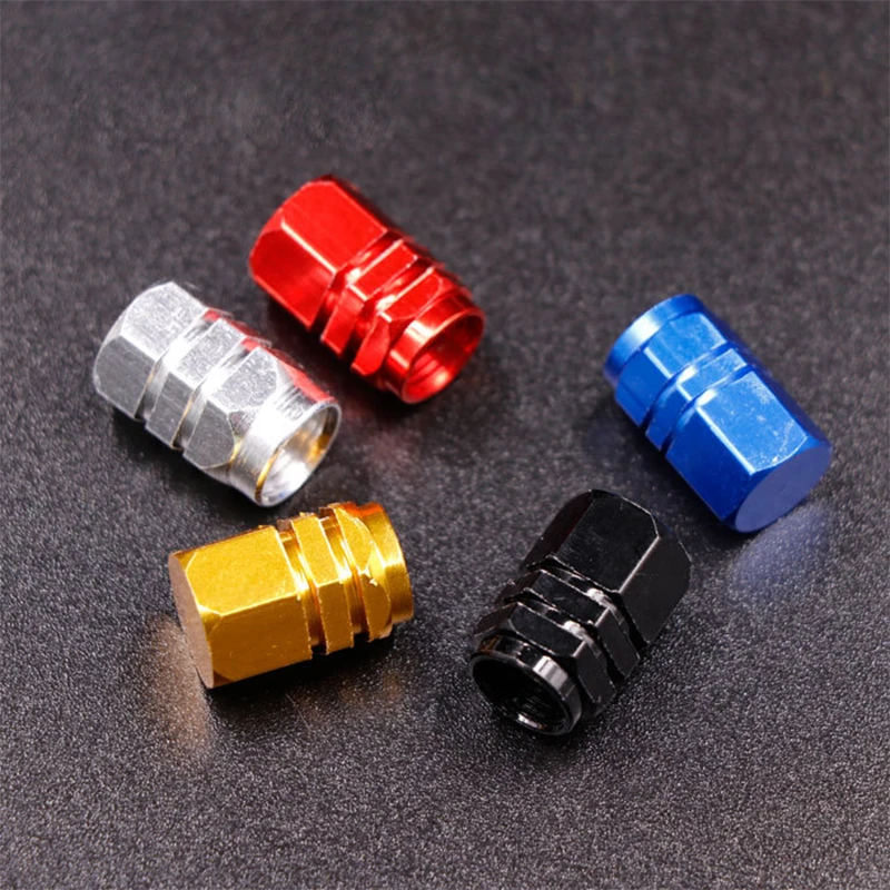 4Pcs-Car-Tire-Valve-Cover-Aluminum-Alloy-Car-Wheel-Tire-Valve-Caps-For ...