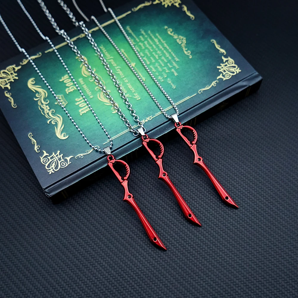 KILL-la-KILL-Necklace-for-Men-Women-Matoi-Ryuko-Mini-Sword-Red-Scissor ...