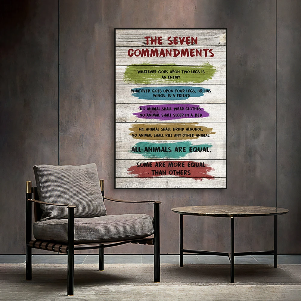 Animal Farm Commandments