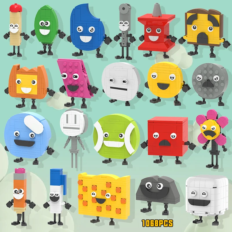 MOC-BFDI-Figure-Model-Building-Blocks-Set-For-Boys-Battle-For-Dream ...