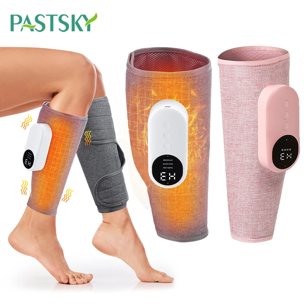 Electric-Heating-Calf-Massager-Wireless-Air-Compression-Leg-Massage ...