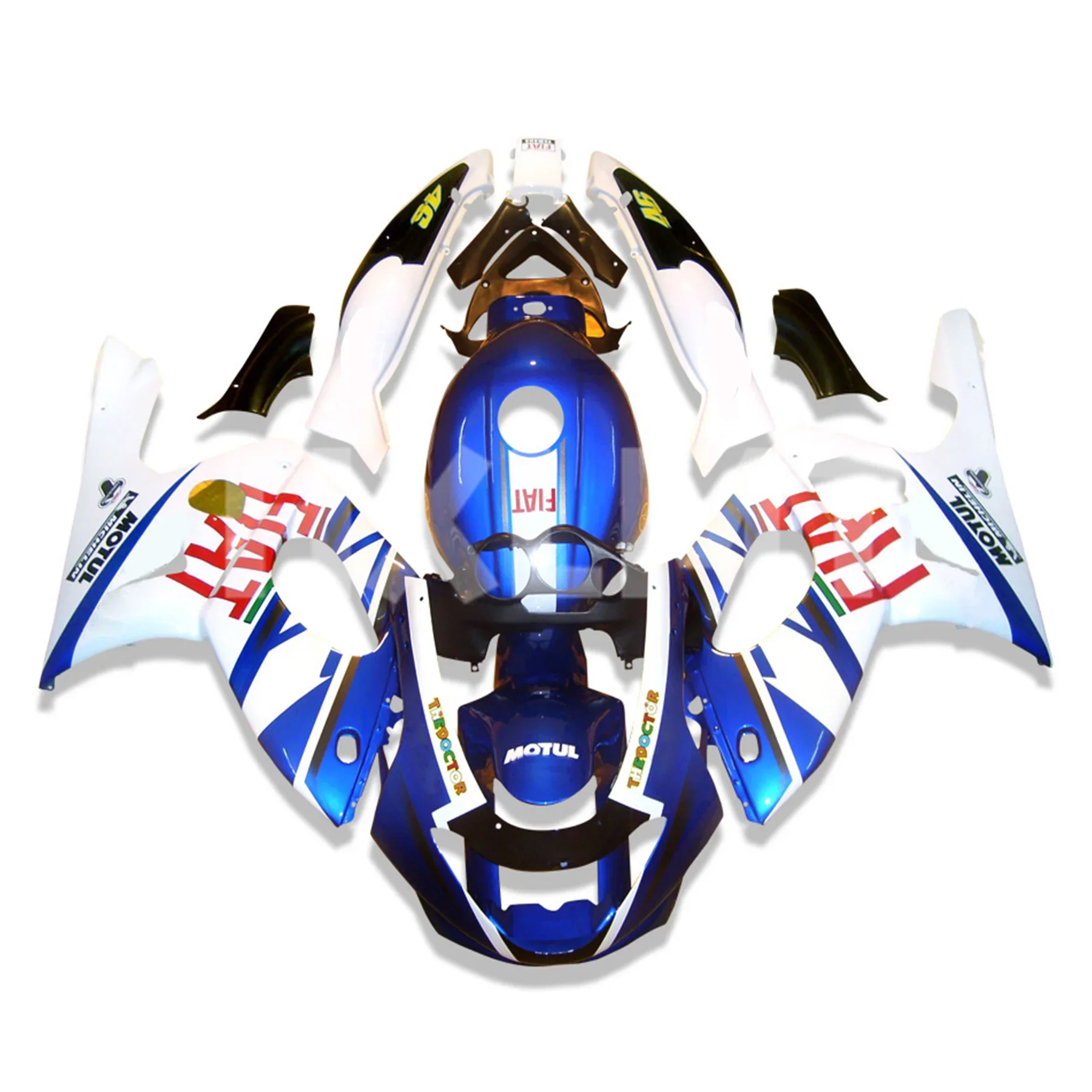 New-ABS-Whole-Motorcycle-Fairings-Kits-For-Yamaha-YZF-600-R6-1997-1998 ...
