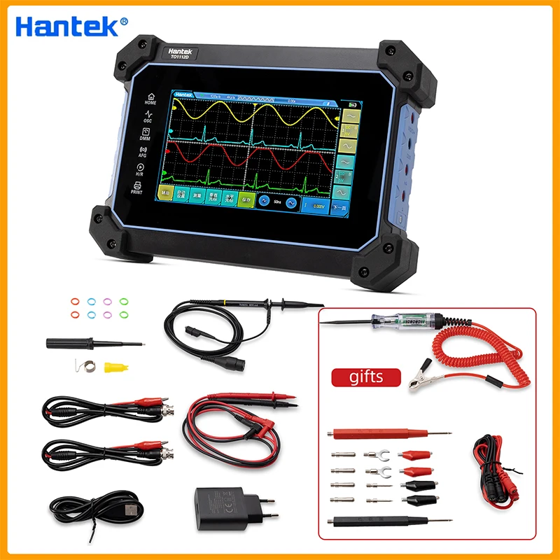 Hantek-Oscilloscope-num-rique-portable-cran-tactile-TO1112D-multim-tre ...