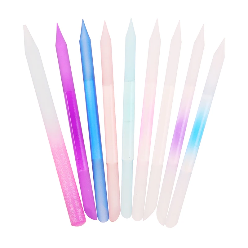 1Pcs-Crystal-Glass-Cuticle-Pusher-Nail-Manicure-Stick-Precision-Filing ...